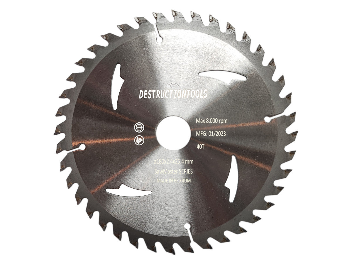circular saw blade 180mm x 25.4mm - 40T | SawMaster series ...