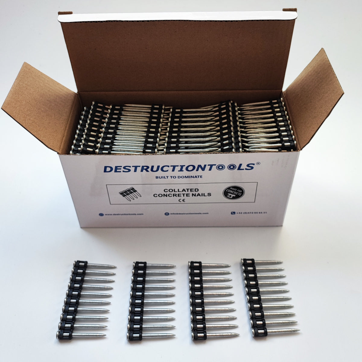 1000x Collated concrete nails 38mm - for Bosch GNB18V - PROFACTOR 18V ...